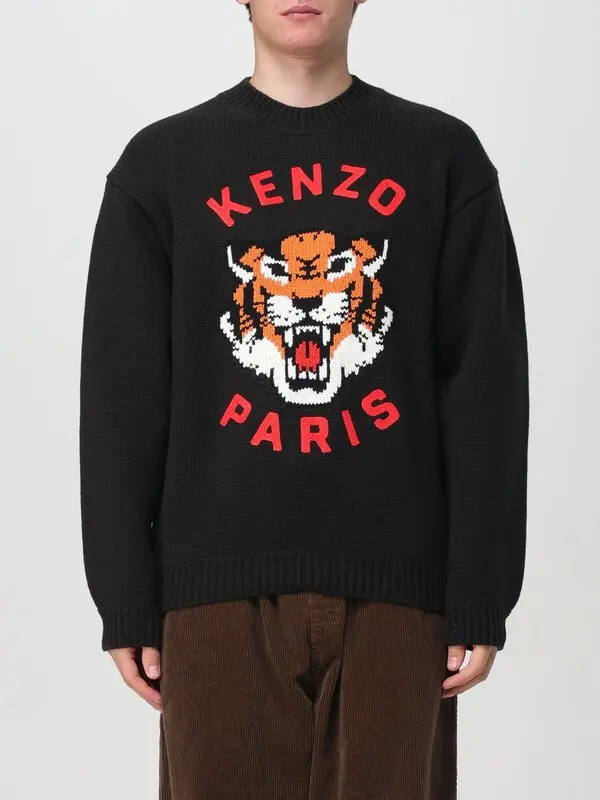 Kenzo Pullover Sweater - Black