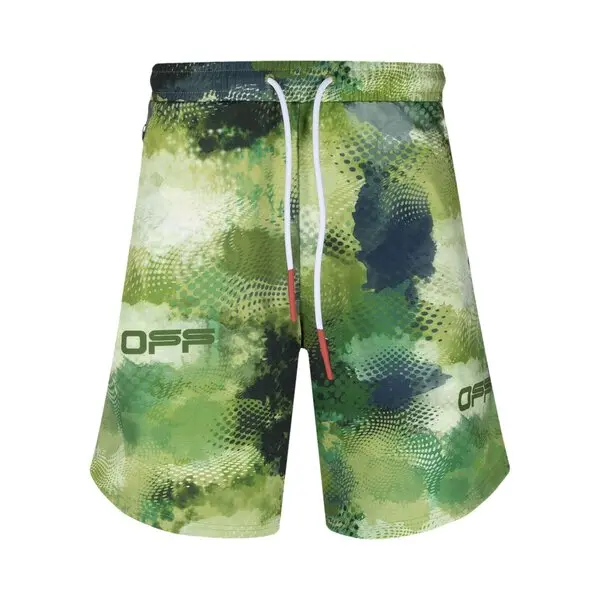 Off-White Active Knit Shorts - Multicolor