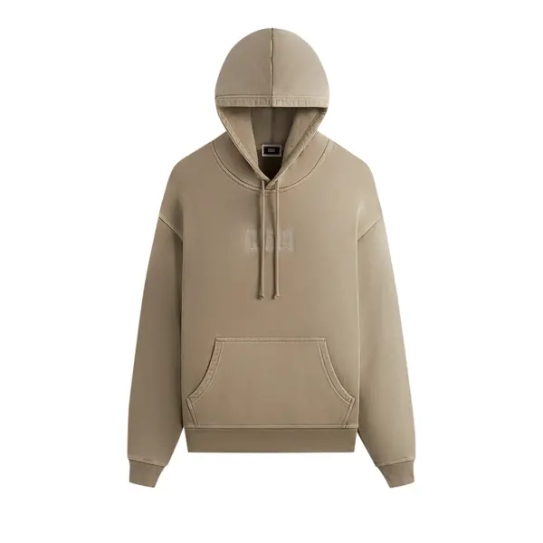 Kith Stitch Classic Logo Nelson Hoodie - Tan