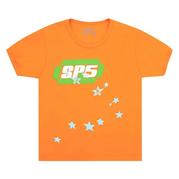 SP5DER Baby Tee - Orange