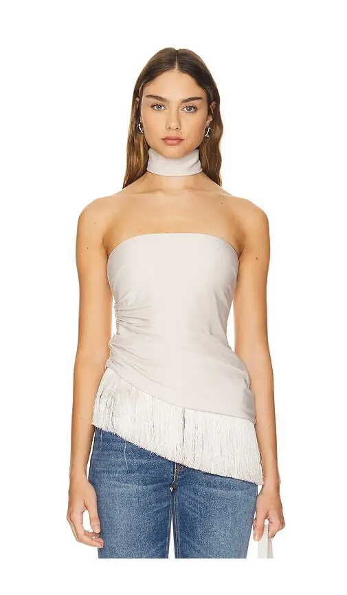 House Of Harlow 1960 Hera Fringe Top