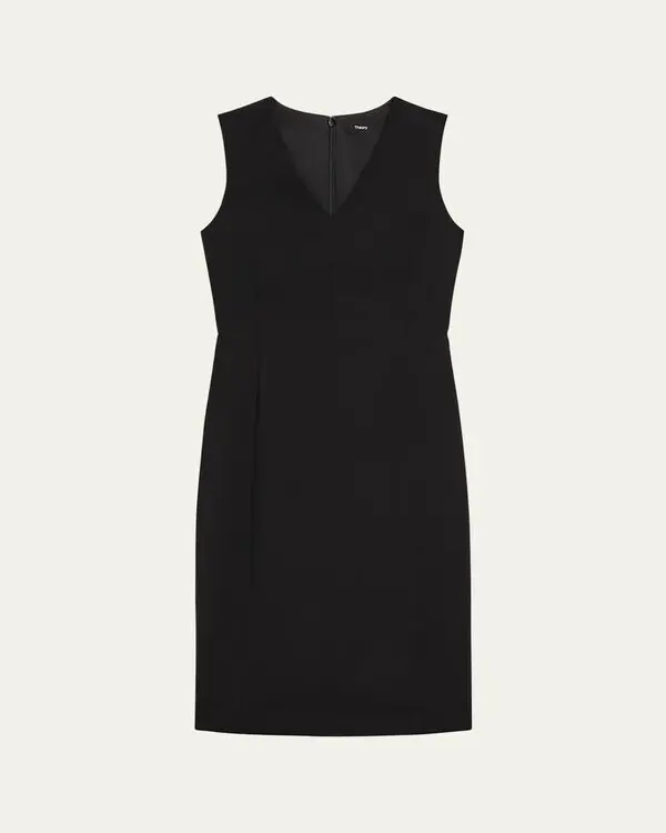 Theory Slim Midi Sheath Dress