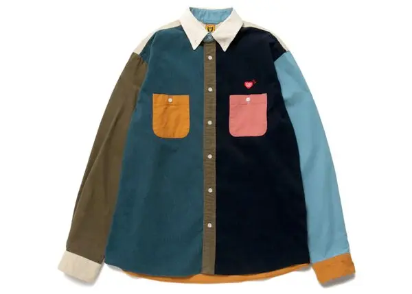 HUMAN MADE Crazy Corduroy Shirt - Blue