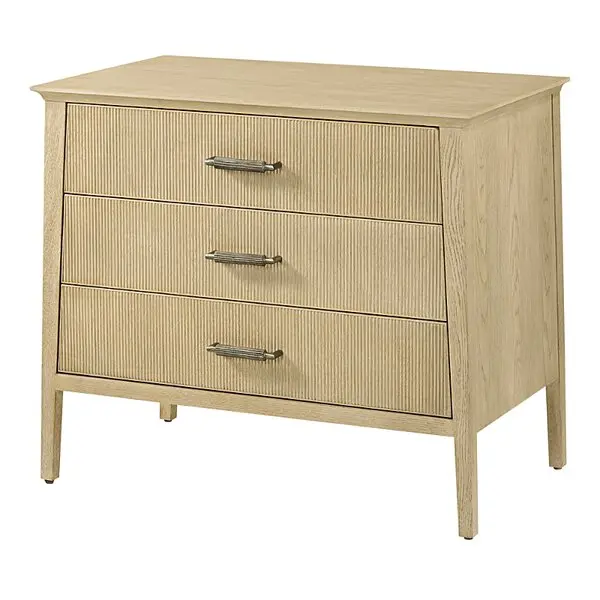 THEODORE ALEXANDER Balboa Three-drawer Nightstand