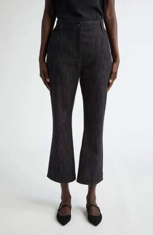 Akris Cali Cropped Flare Pants