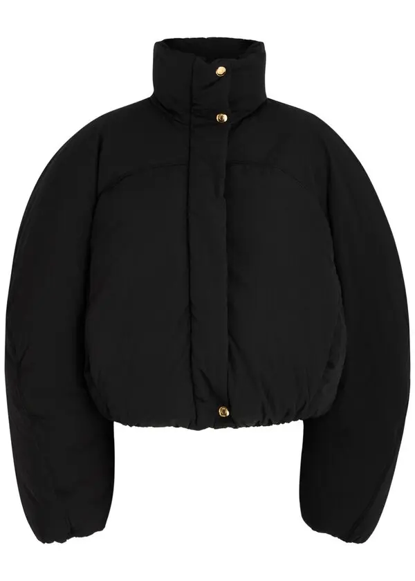 Jacquemus La Doudoune Courte Caraco Padded Shell Jacket - Black
