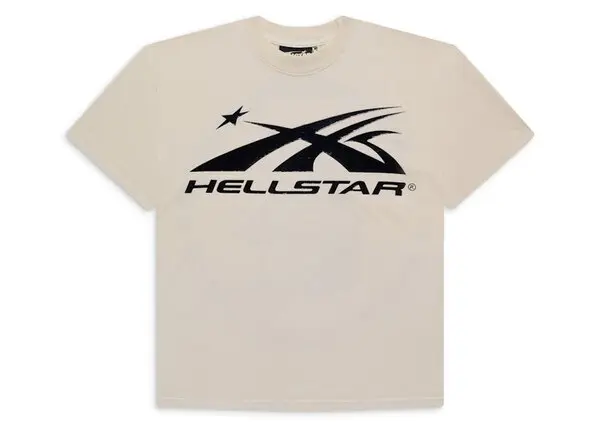 HELLSTAR Sports Core Gel Logo T-shirt - White/black