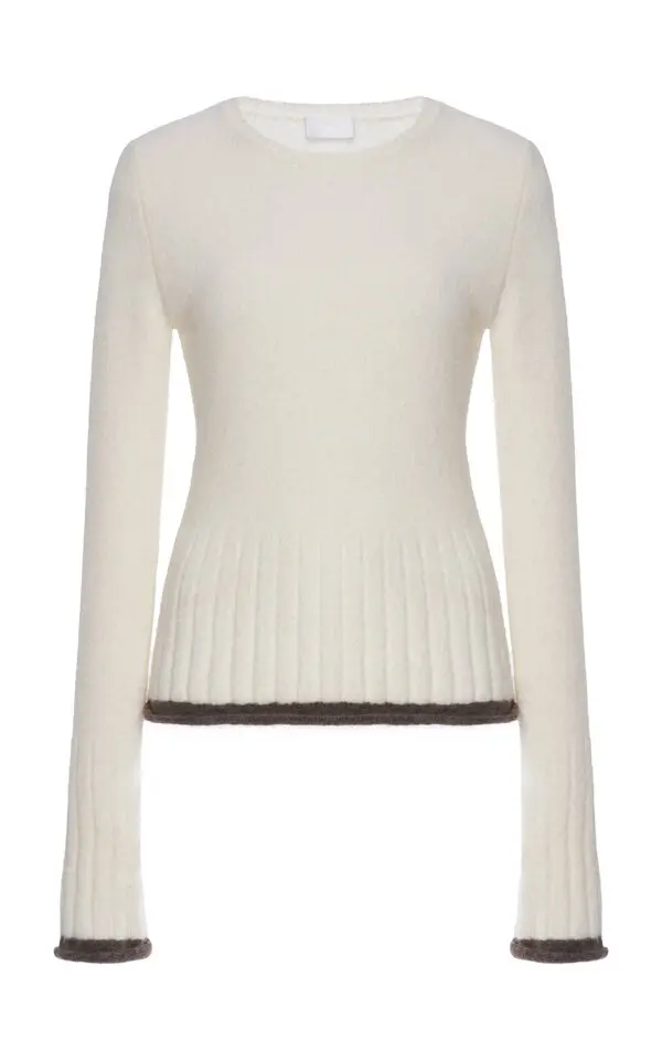 Moncler Knit Alpaca Wool-blend Sweater