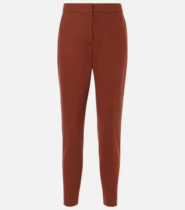 Max Mara Pegno Slim Pants - Brown