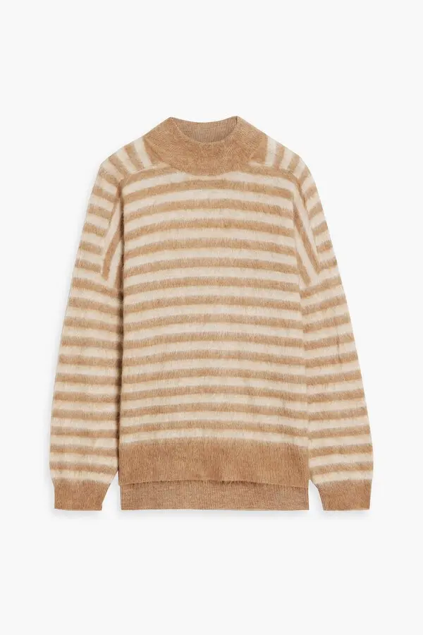 Brunello Cucinelli Striped Knitted Sweater