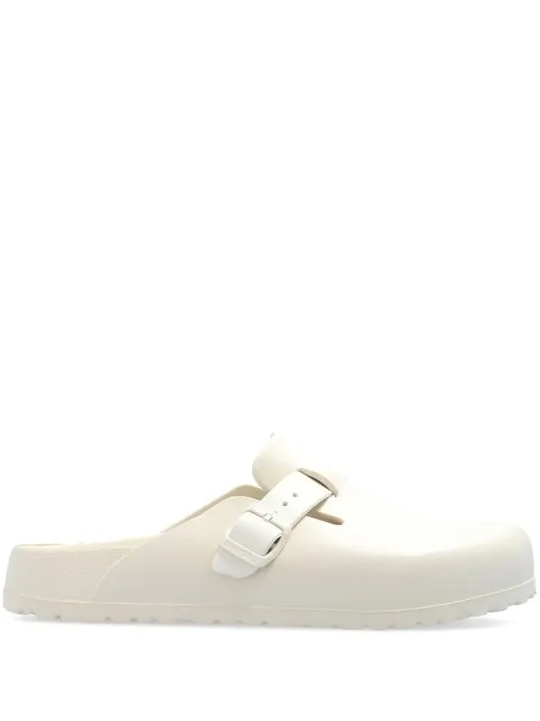 BIRKENSTOCK Boston Round-toe Clogs - White