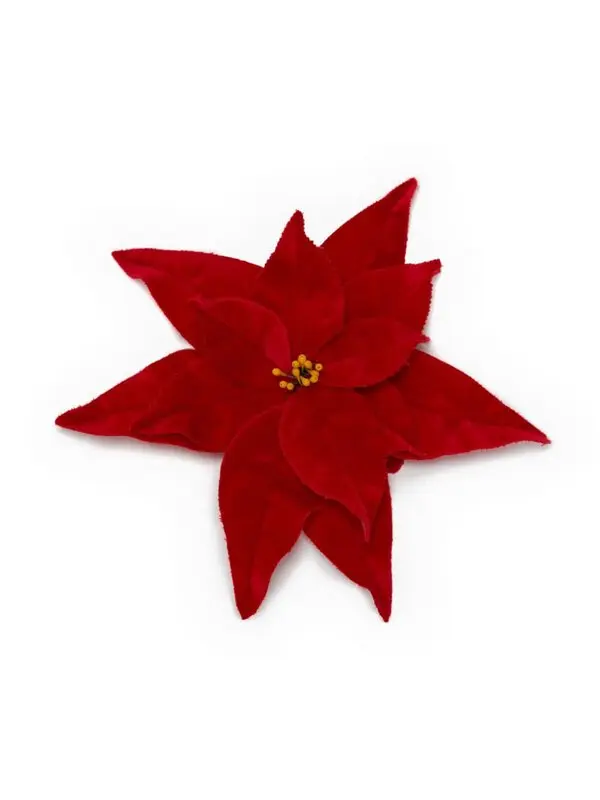 JW Anderson Velvet Poinsettia Brooch