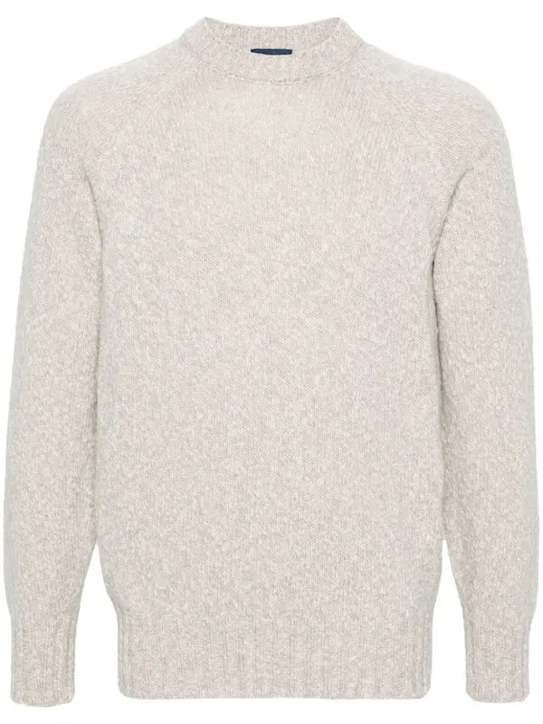 DRUMOHR Lambswool Sweater - Neutrals