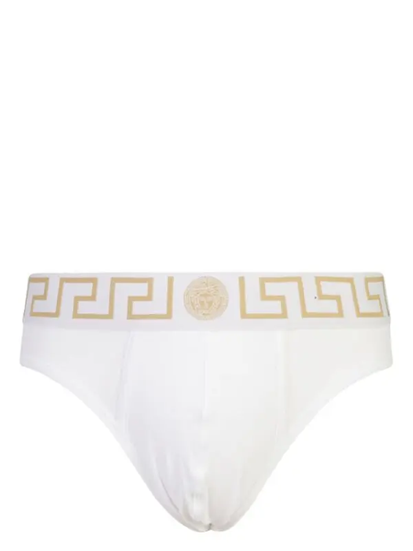 Versace Greca Medusa Two-piece Briefs Set - Black
