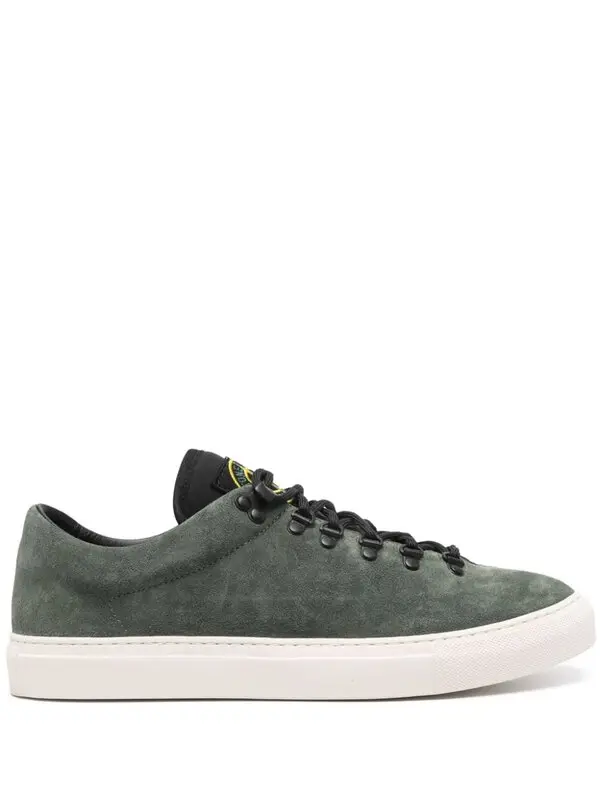 Stone Island Compass-motif Sneakers - Green