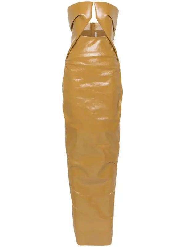 Rick Owens Prong Gown - Yellow