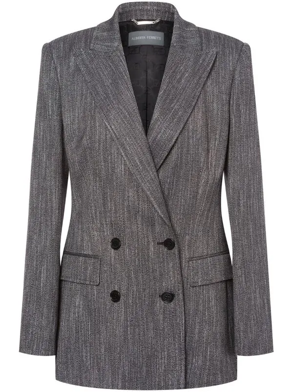 Alberta Ferretti Double-breasted Blazer