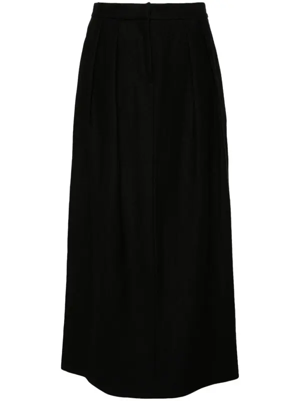Fabiana Filippi Pleat-detail Midi Skirt