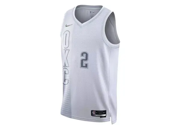 Nike Nba Oklahoma City Thunder Gilgeous-alexander City Edition Dri-fit Jersey
