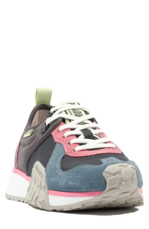 PALLADIUM Troop Runner Sneaker - Black/goblin Blue