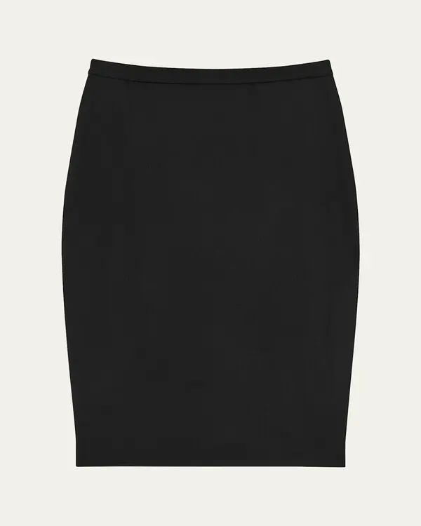 Theory Traceable Wool Pencil Skirt