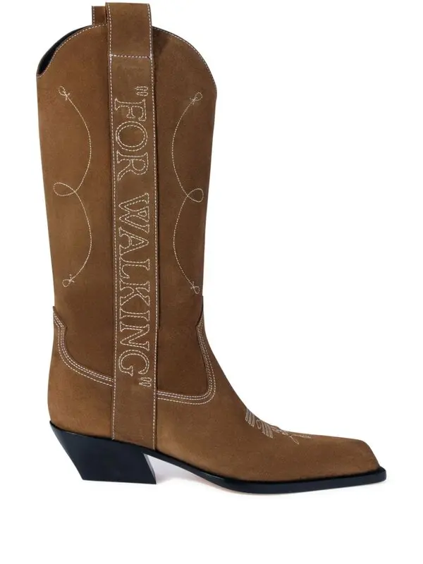 Off-White Frame Boots