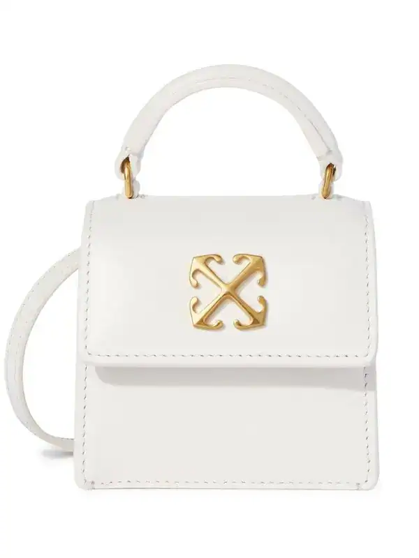 Off-White Micro Jitney Bag White Editorialist