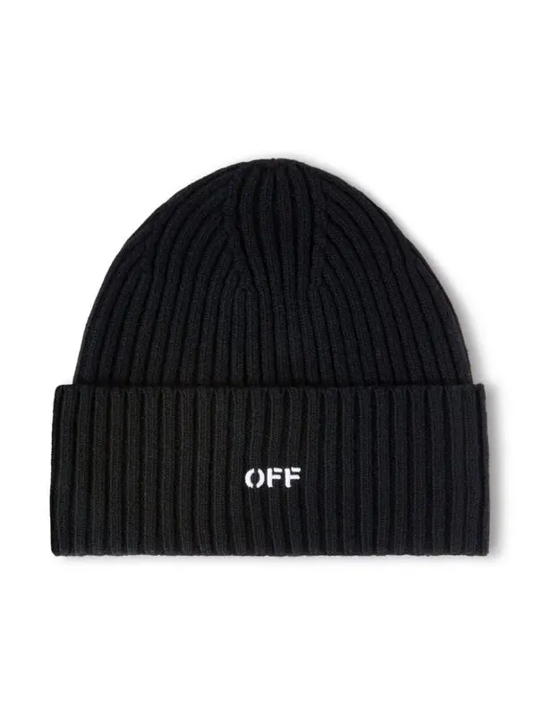 Off-White Stamp Wool Beanie