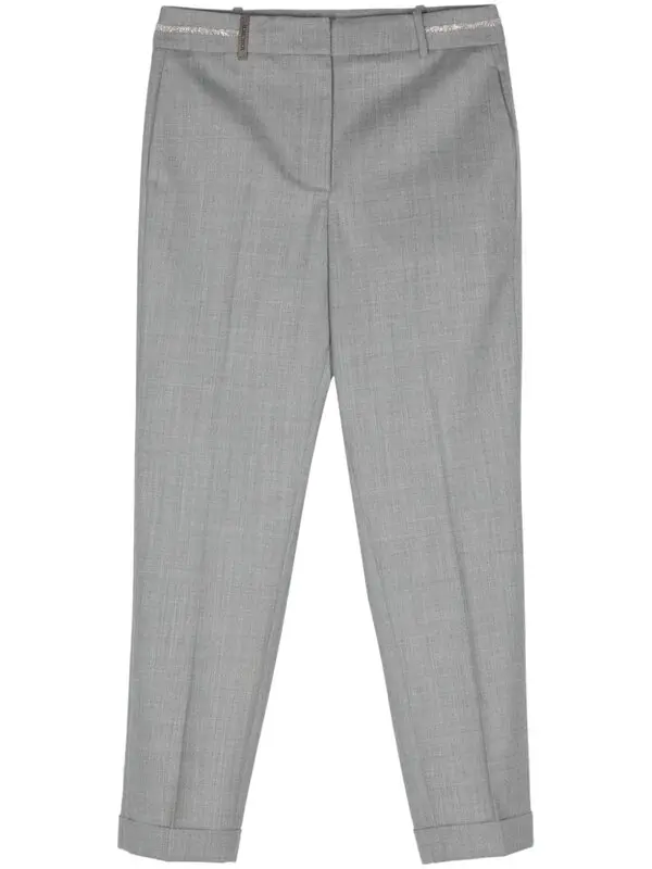 Peserico Punto Luce-chain Trousers