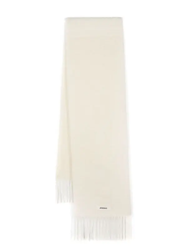 Jacquemus L'echarpe Carro Scarf - Neutrals