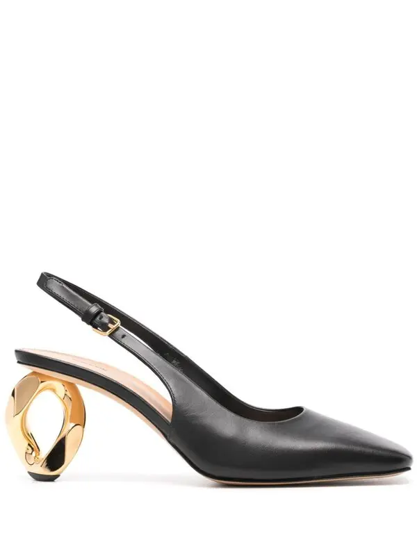 JW Anderson 65mm Chain-heel Pumps