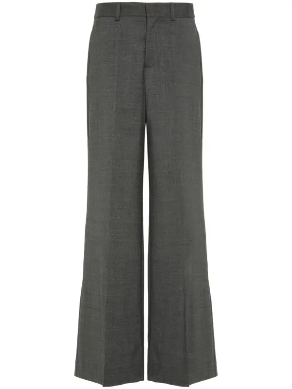 P.a.r.o.s.h Lille Wide-leg Trousers - Grey