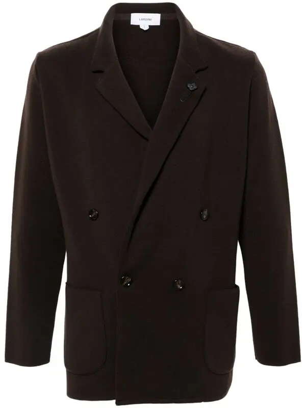 LARDINI Brooch-detail Blazer