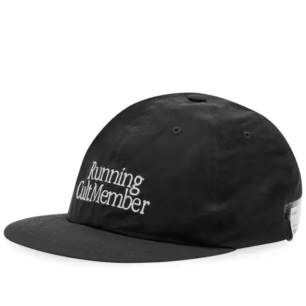 Satisfy Peaceshell Running Cult Member Cap - Black | Editorialist