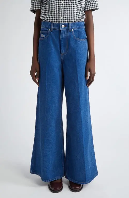 Marni Wide-leg Jeans - Ocean