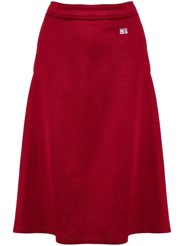 WALES BONNER Shine Midi Skirt