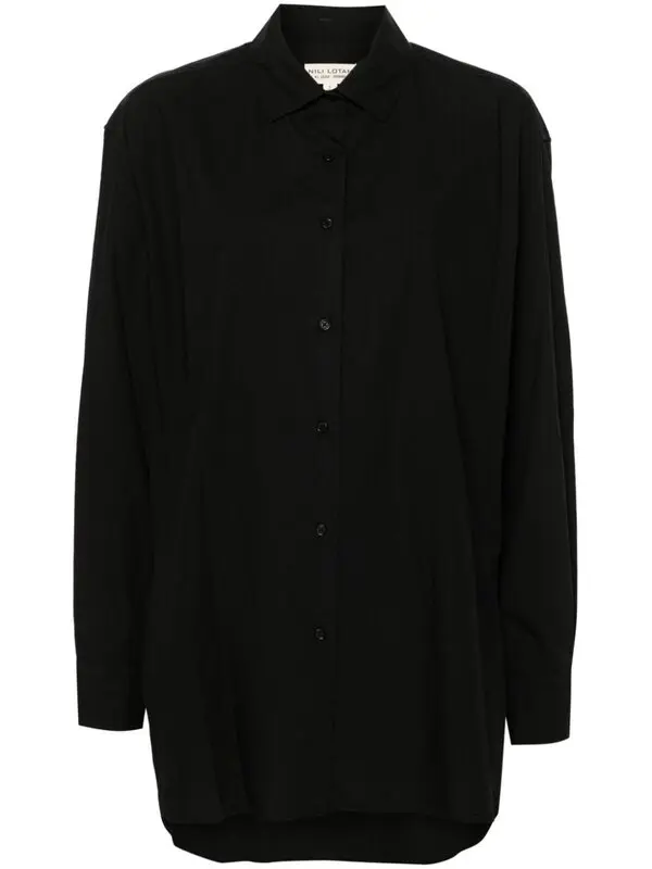 NILI LOTAN Yorke Shirt - Black