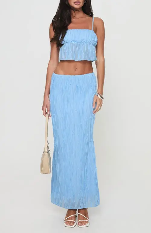 Princess Polly Peterstone Camisole And Maxi Skirt Set Blue