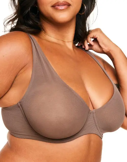 ADORE ME Ivy Unlined Triangle Bra - Medium Beige