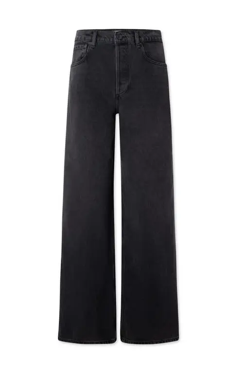 Boyish The Jovi Retro Wide Leg High-rise Jeans - Space Odyssey