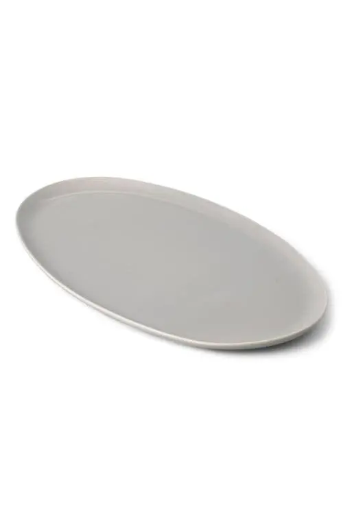 FABLE The Oval Serving Platter - Dove Grey