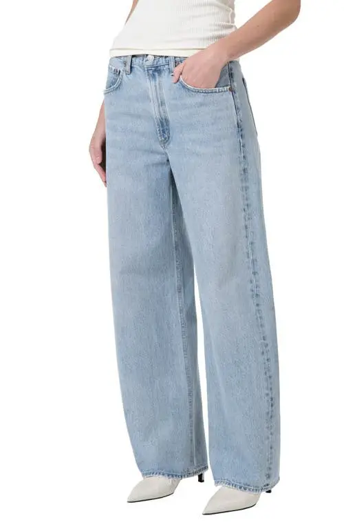 AGOLDE Low Curve Baggy Jeans - Force