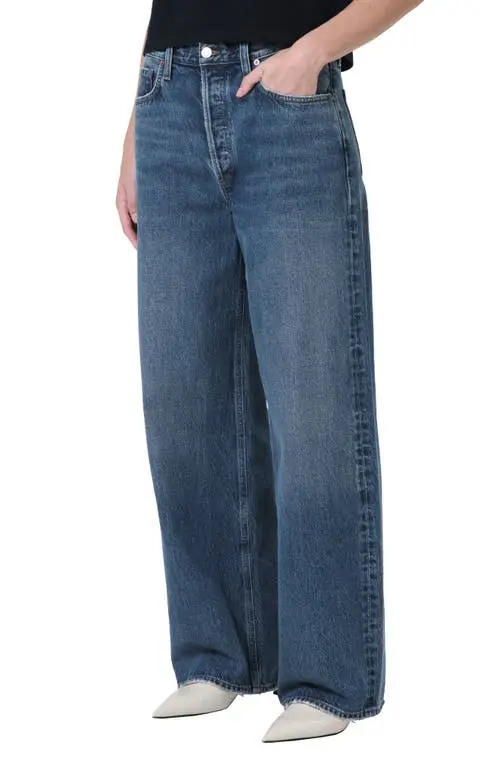AGOLDE Low Slung Baggy Jeans - Essence