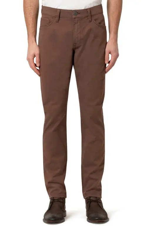 34 Heritage Courage Coolmax® Stretch Straight Leg Five-pocket Pants - Brown Coolmax
