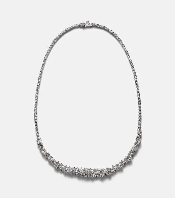 Yeprem Y-couture Diamond Choker - Silver