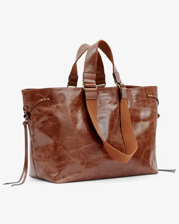 Isabel Marant Wardy Tote Bag - Chocolate