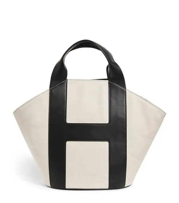 Harrods Medium Canvas Tote Bag