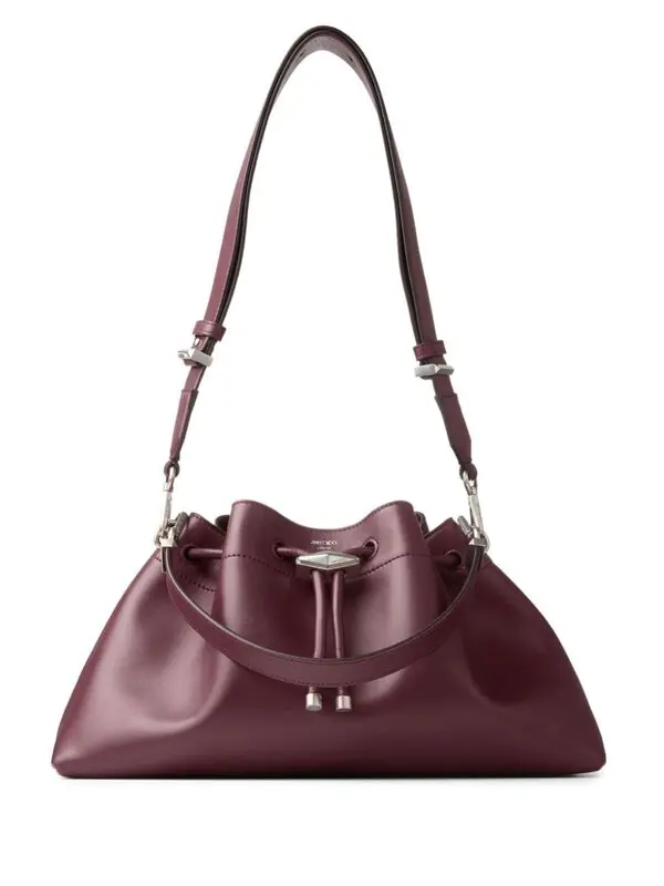 JIMMY CHOO Cinch Shoulder Bag - Red