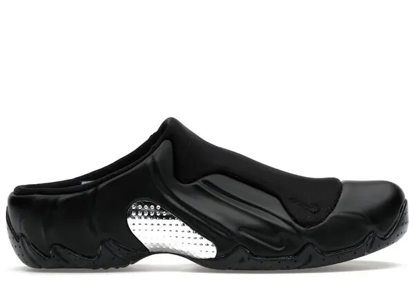 Nike Clogposite - Black/white/metallic Silver