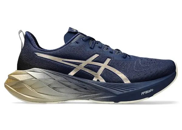Asics Novablast 4 Platinum Sneakers - Blue Expanse/champagne